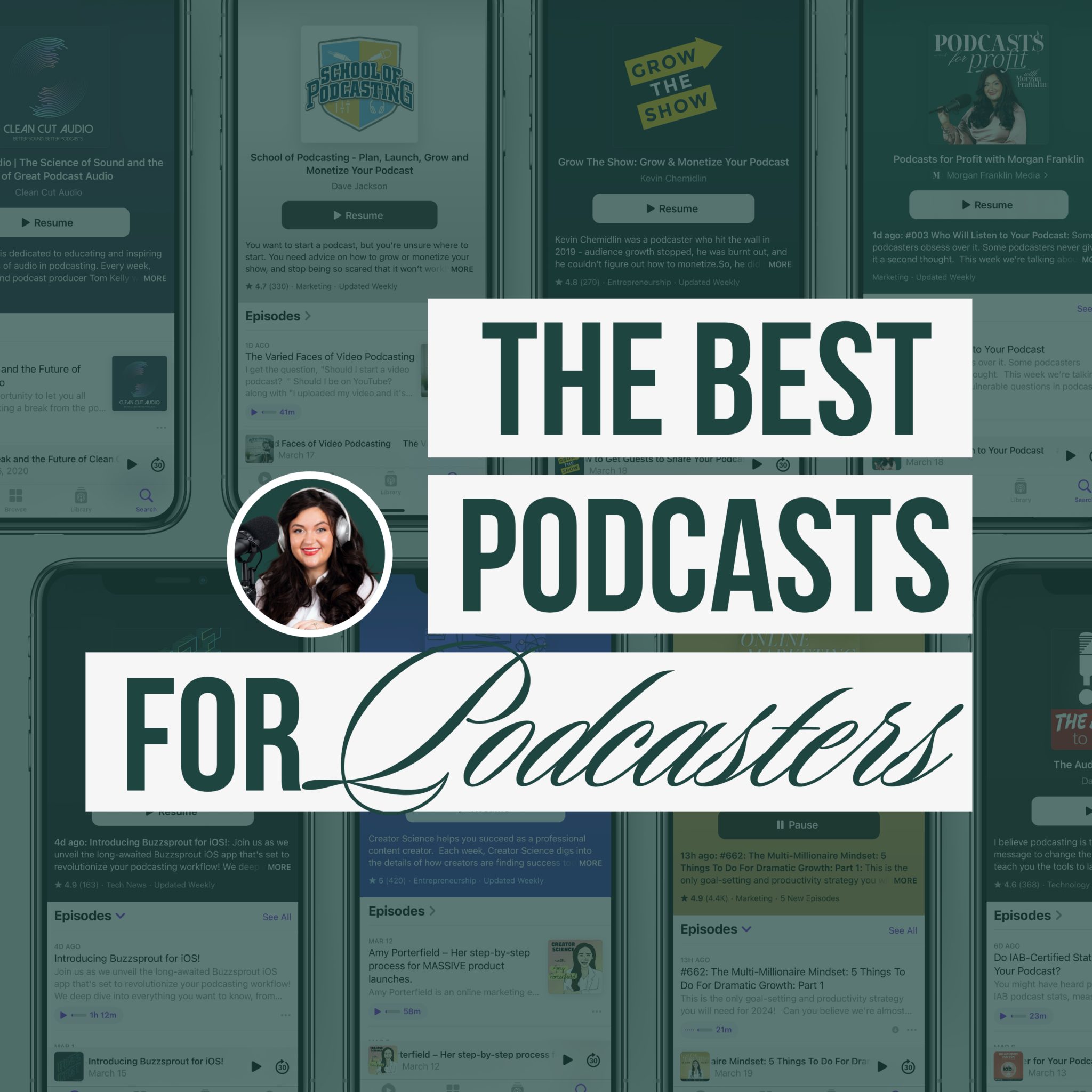 The Best Podcasts for Podcasters | Morgan Franklin Media
